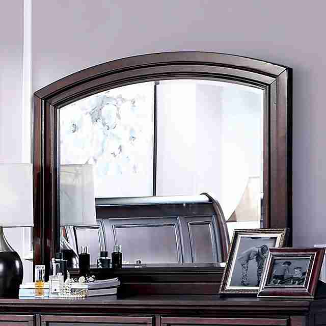 Wells Mirror Dark Cherry CM7548CH-M - American Furniture Outlet
