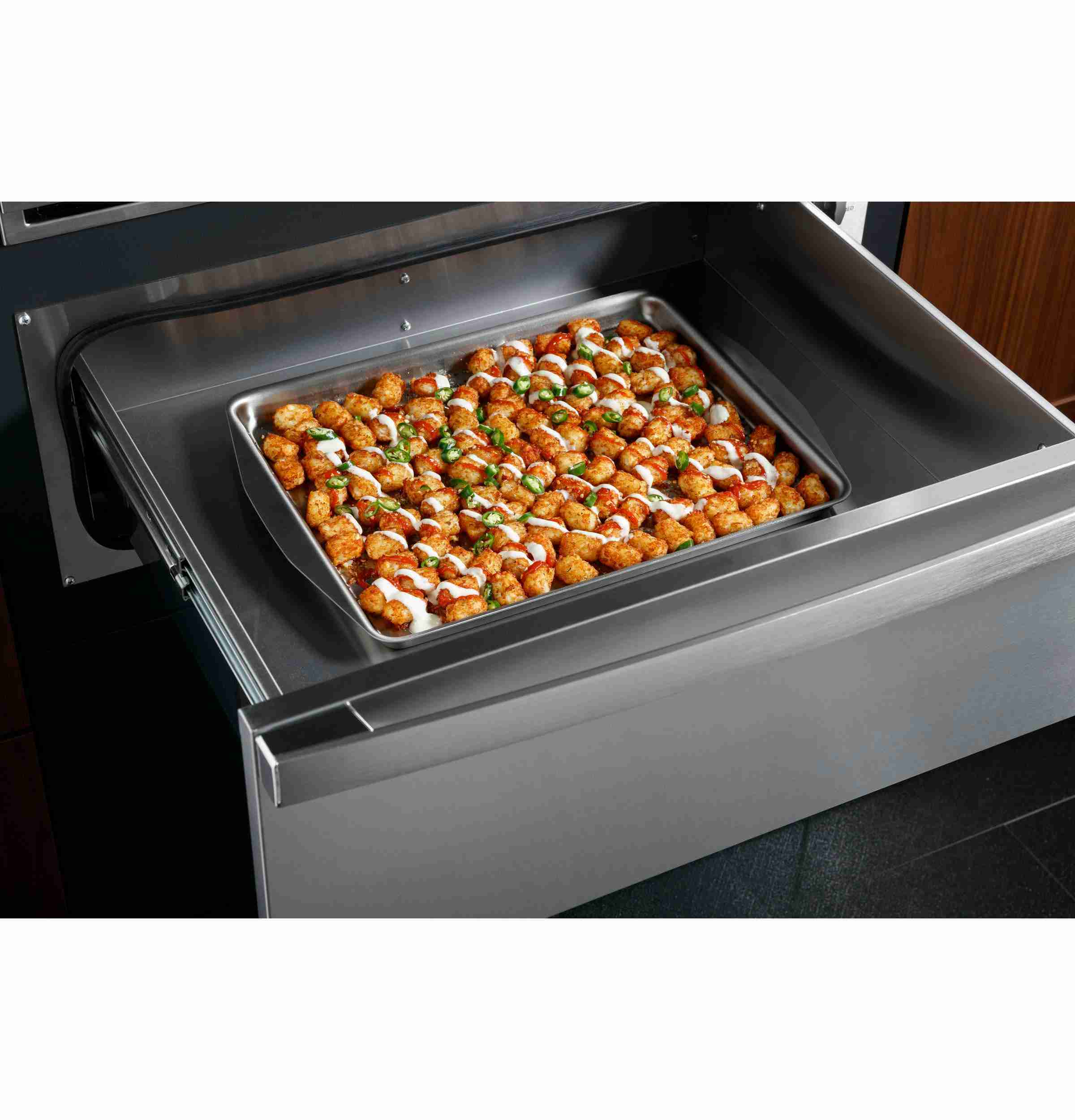 GE Profile 30" Stainless Steel Warming Drawer PTW9000SPSS - American ...