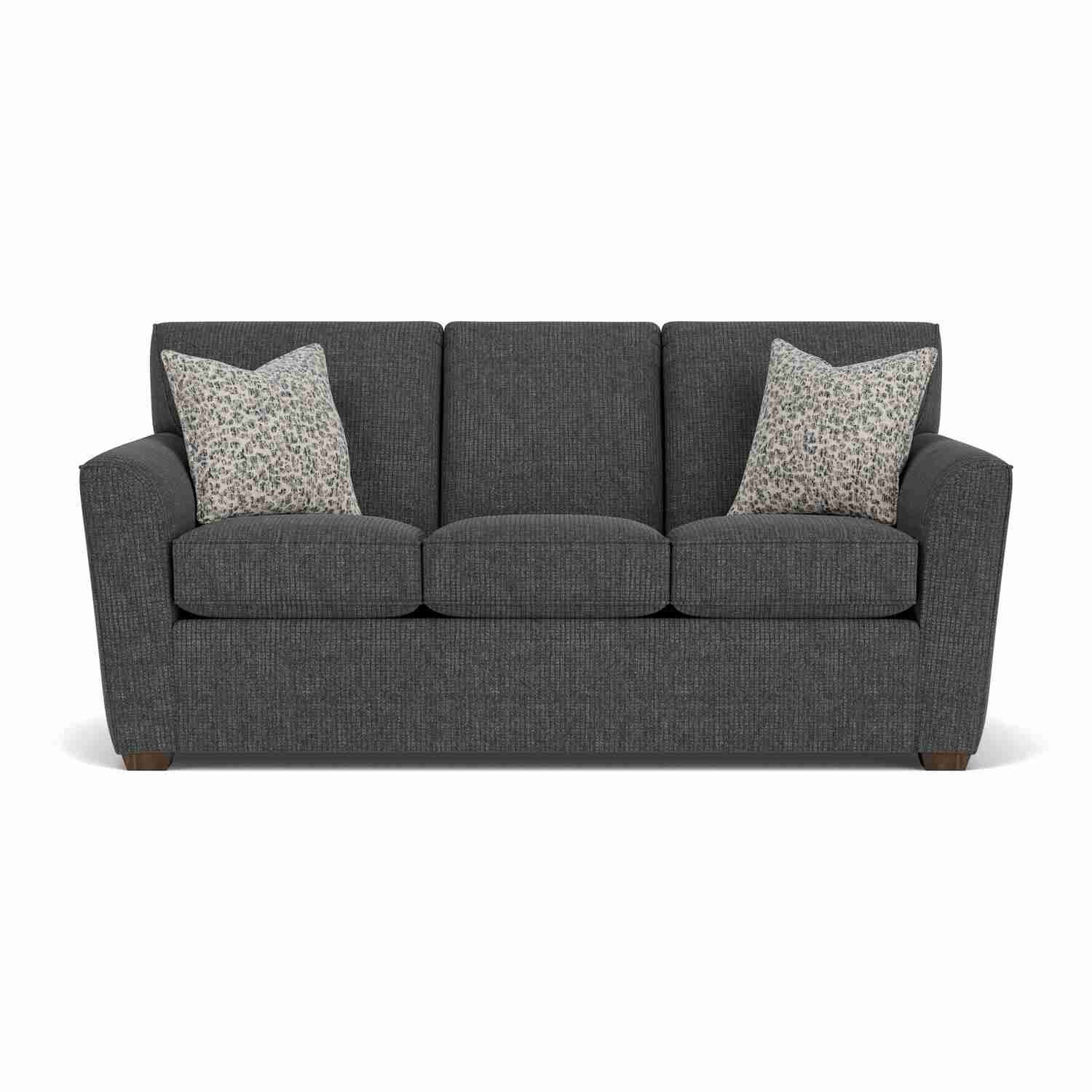 Flexsteel Lakewood Sofa with Flair Arms - American Furniture Outlet