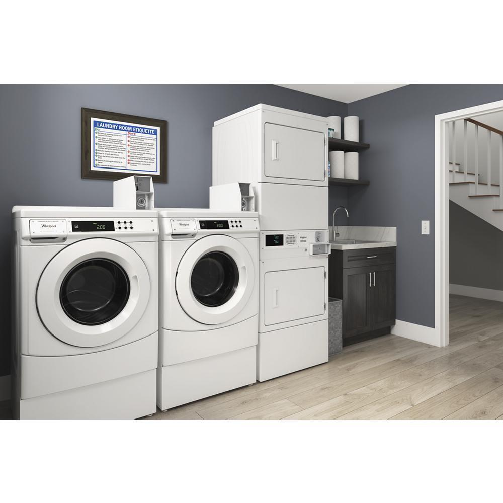 Commercial Gas Stack Dryer with Factory-Installed Coin Drop and Coin ...